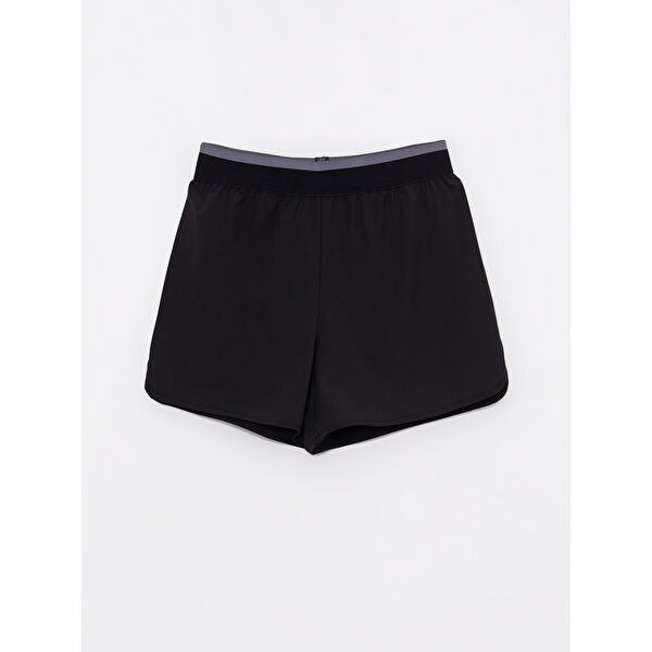 LCW ACTIVE Beli Lastikli Düz Kadın Spor Şort