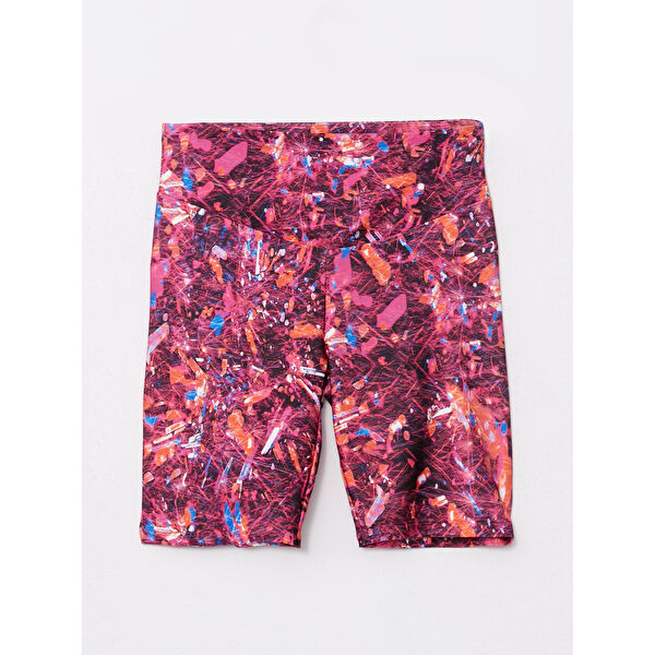 LCW ACTIVE Beli Lastikli Desenli Kadın Spor Tayt LCW ACTIVE Beli Lastikli Desenli Kadın Spor Tayt