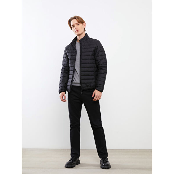 LCW CLASSIC Standart Kalıp Dik Yaka Erkek Şişme Mont