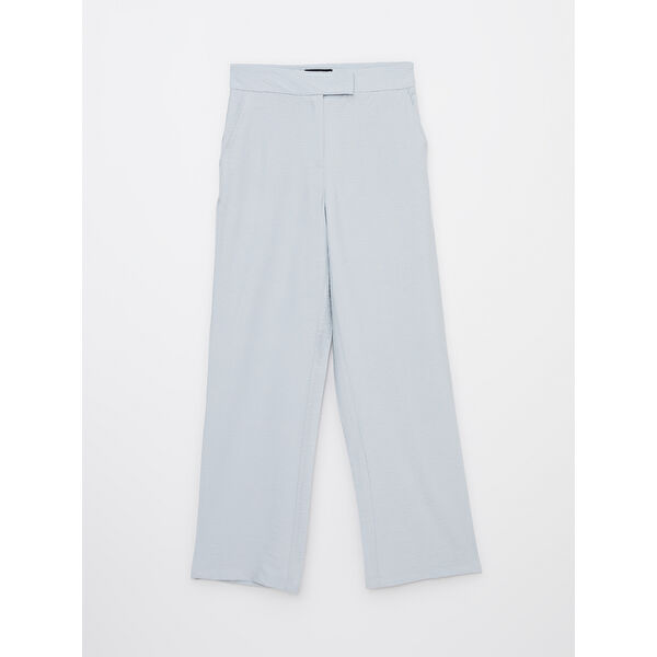 MODEST Standart Fit Düz Cep Detaylı Kadın Pantolon