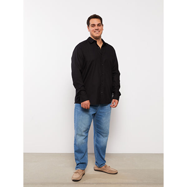 Regular Fit Uzun Kollu Oxford Erkek Gömlek Regular Fit Uzun Kollu Oxford Erkek Gömlek