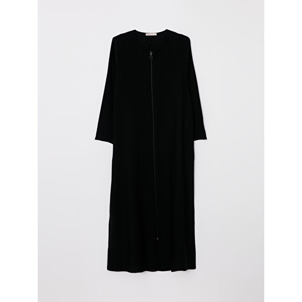 LCW GRACE Bisiklet Yaka Düz Uzun Kollu Kadın Ferace LCW GRACE Bisiklet Yaka Düz Uzun Kollu Kadın Ferace