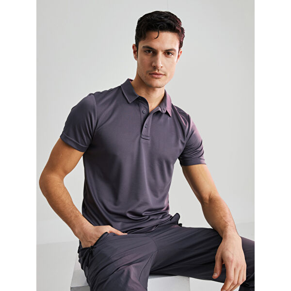 LCW SPORTS Polo Yaka Kısa Kollu Erkek Spor Tişört