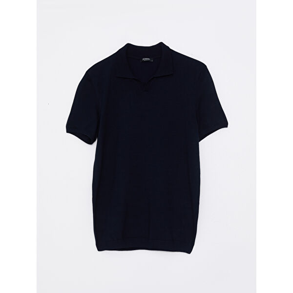 LCW BASIC Polo Yaka Kısa Kollu Erkek Triko Kazak