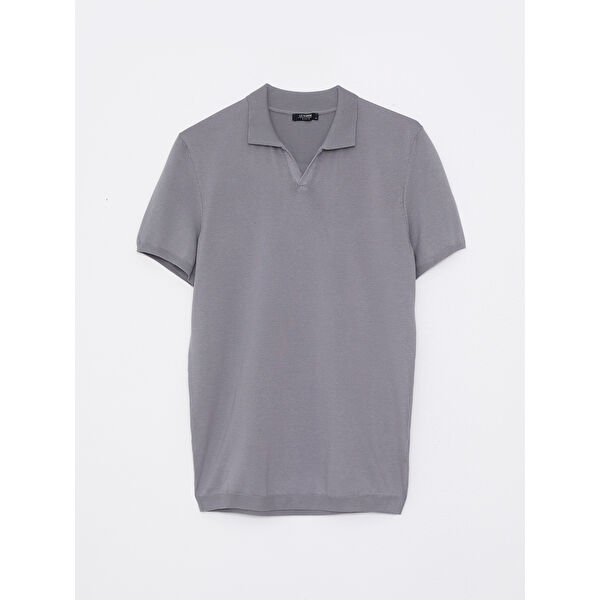 LCW BASIC Polo Yaka Kısa Kollu Erkek Triko Kazak