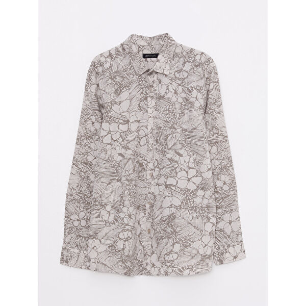 LCW CASUAL Regular Fit Uzun Kollu Desenli Erkek Gömlek