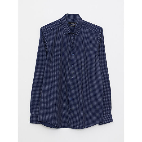 LCW FORMAL Slim Fit Uzun Kollu Desenli Oxford Erkek Gömlek LCW FORMAL Slim Fit Uzun Kollu Desenli Oxford Erkek Gömlek