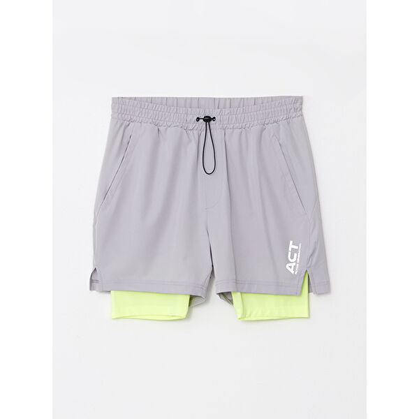 LCW SPORTS Slim Fit Erkek Taytlı Şort LCW SPORTS Slim Fit Erkek Taytlı Şort