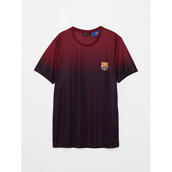 LCW SPORTS Bisiklet Yaka Kısa Kollu  Barcelona Baskılı Erkek Tişört LCW SPORTS Bisiklet Yaka Kısa Kollu  Barcelona Baskılı Erkek Tişört