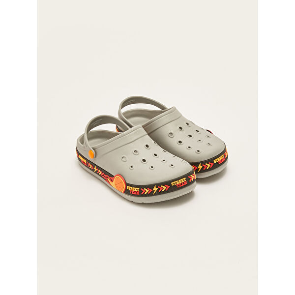 Baskılı Erkek Çocuk Plaj Sandaleti