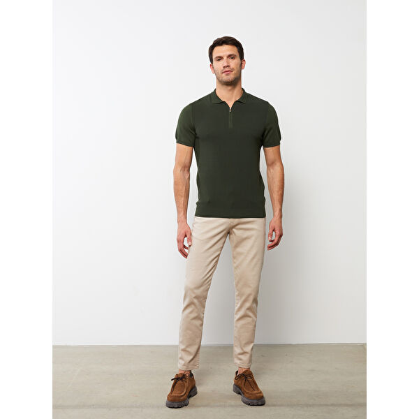 LCW CLASSIC Polo Yaka Kısa Kollu Erkek Triko Tişört LCW CLASSIC Polo Yaka Kısa Kollu Erkek Triko Tişört