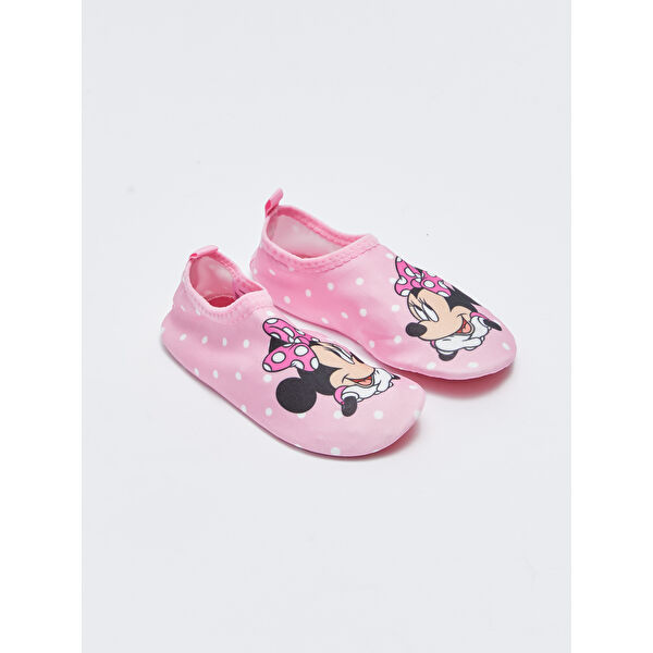 Minnie Mouse Lisanslı Kız Bebek Deniz Ayakkabısı