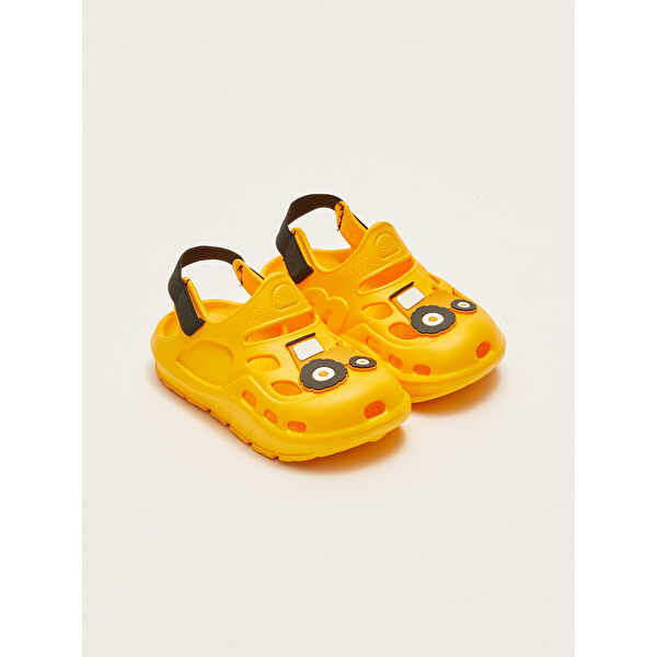 Patch Detaylı Bantlı Erkek Bebek Plaj Sandaleti Patch Detaylı Bantlı Erkek Bebek Plaj Sandaleti