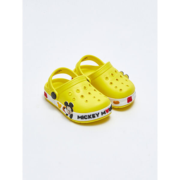 Mickey Mouse Lisanslı Patchli Erkek Bebek Plaj Sandaleti Mickey Mouse Lisanslı Patchli Erkek Bebek Plaj Sandaleti