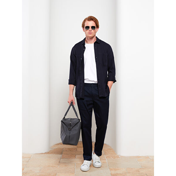 LCW CLASSIC Slim Fit Gabardin Erkek Pantolon