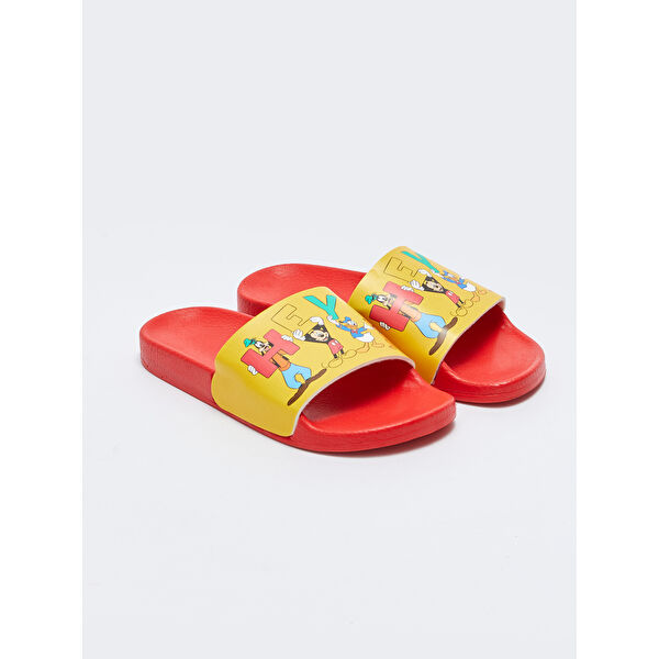 Mickey Mouse Lisanslı Tek Bantlı Erkek Çocuk Terlik