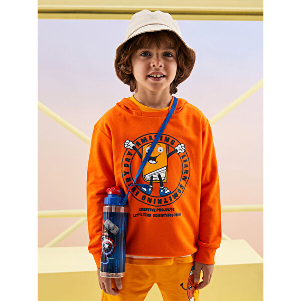 Okulun Favorisi Rengarenk Baskılı Sweatshirt Okulun Favorisi Rengarenk Baskılı Sweatshirt