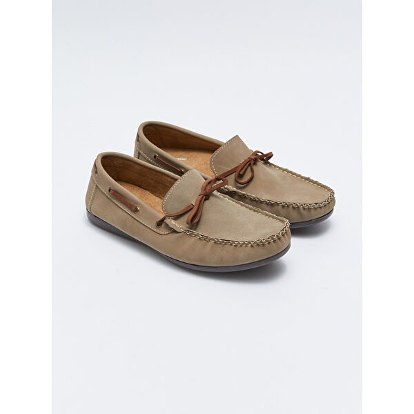 Bağcık Detaylı Dekoratif Dikişli Erkek Loafer Ayakkabı Bağcık Detaylı Dekoratif Dikişli Erkek Loafer Ayakkabı