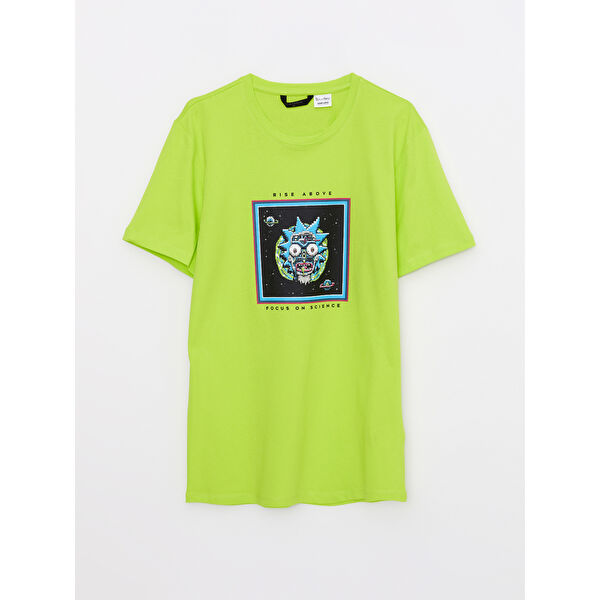 LCW CASUAL Bisiklet Yaka Kısa Kollu Rick and Morty Baskılı Penye Erkek Tişört LCW CASUAL Bisiklet Yaka Kısa Kollu Rick and Morty Baskılı Penye Erkek Tişört