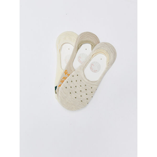 LCW DREAM Desenli Kadın Babet Çorap 3'lü Paket