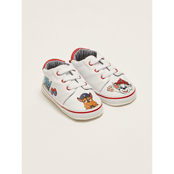 Paw Patrol Lisanslı Bağcıklı Erkek Bebek Yürüme Öncesi Ayakkabı