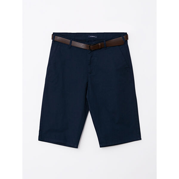 LCW CLASSIC Standart Kalıp Kemerli Erkek Şort