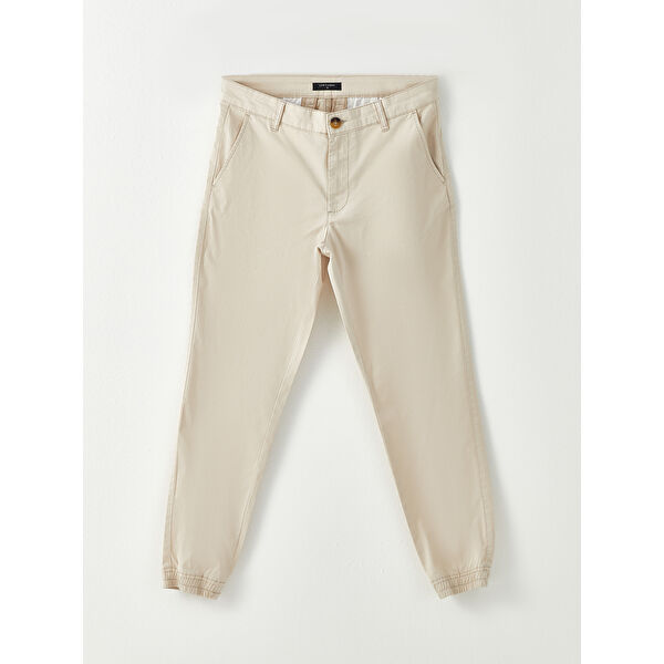 LCW CASUAL Standart Kalıp Gabardin Erkek Jogger Pantolon