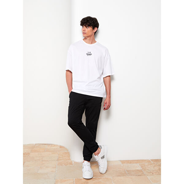 Slim Fit Gabardin Erkek Jogger Pantolon