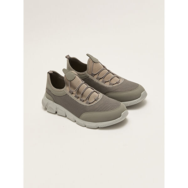 Renk Bloklu File Detaylı Erkek Aktif Spor Ayakkabı Renk Bloklu File Detaylı Erkek Aktif Spor Ayakkabı