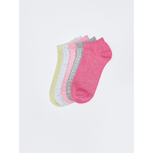 LCW DREAM Desenli Kadın Patik Çorap 5'li Paket