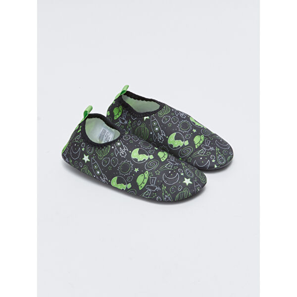 Baskılı Erkek Çocuk Deniz Ayakkabısı