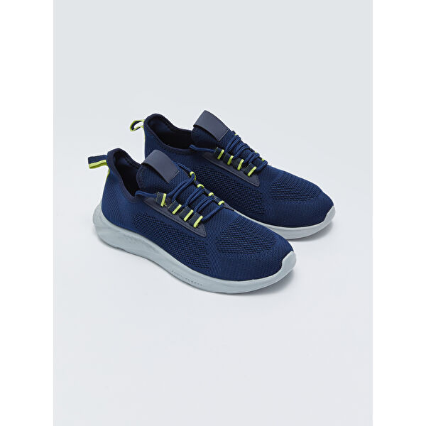 Bağcıklı File Detaylı Erkek Spor Ayakkabı