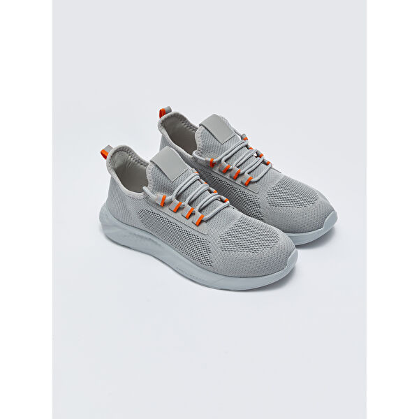 Bağcıklı File Detaylı Erkek Spor Ayakkabı