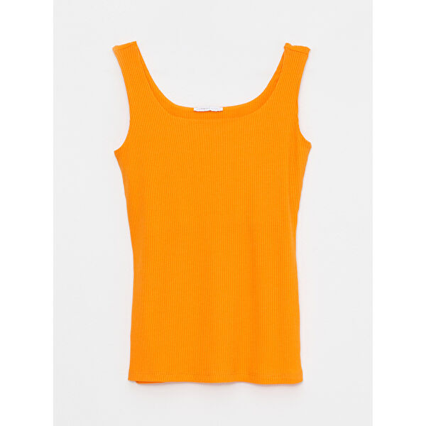 LCW CLASSIC Kare Yaka Düz Kolsuz Kadın Atlet