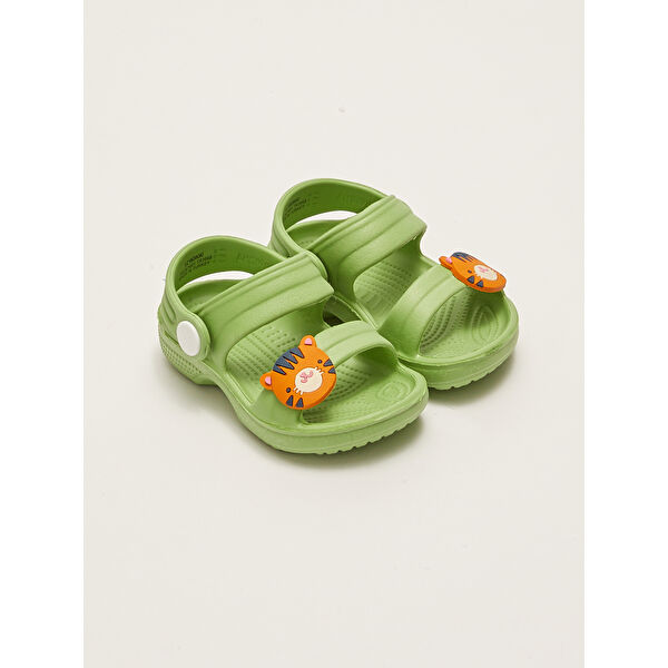 Patch Detaylı Erkek Bebek Plaj Sandaleti Patch Detaylı Erkek Bebek Plaj Sandaleti