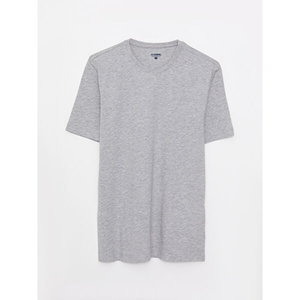 Bisiklet Yaka Kısa Kollu Erkek Fanila