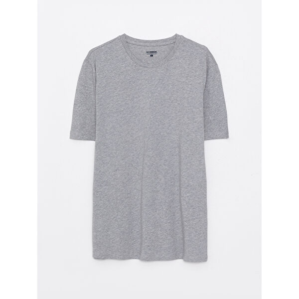 Bisiklet Yaka Kısa Kollu Erkek Fanila