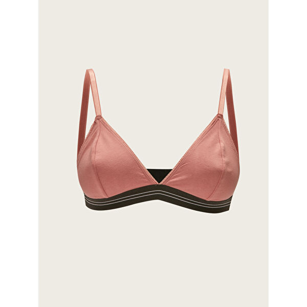 Balensiz Dolgusuz Renk Bloklu Sütyen