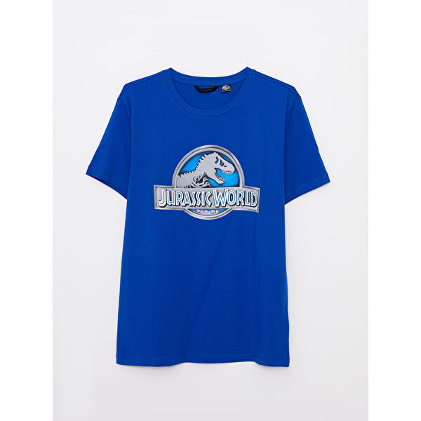 LCW CASUAL Bisiklet Yaka Kısa Kollu Jurassic World Baskılı Penye Erkek Tişört LCW CASUAL Bisiklet Yaka Kısa Kollu Jurassic World Baskılı Penye Erkek Tişört