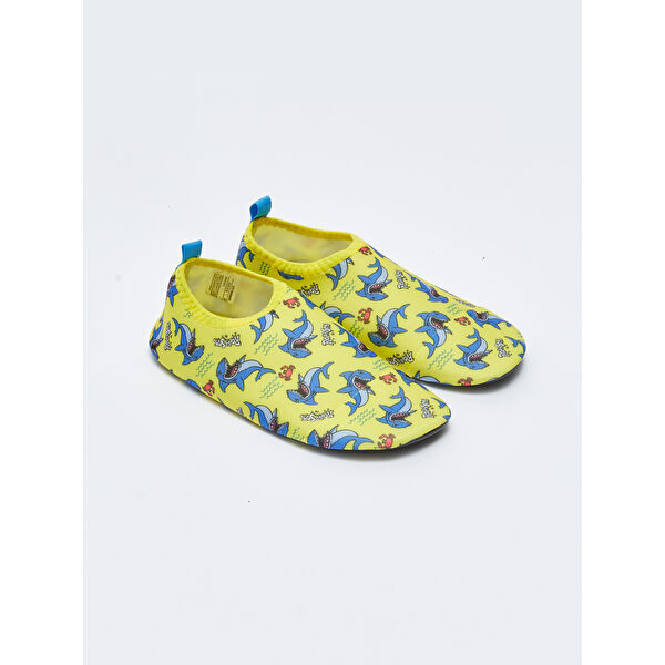 Baskılı Erkek Çocuk Deniz Ayakkabısı