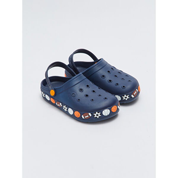 Patch Detaylı Erkek Çocuk Plaj Sandaleti