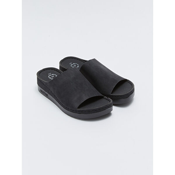 Tek Bantlı Kalın Taban Kadın Terlik