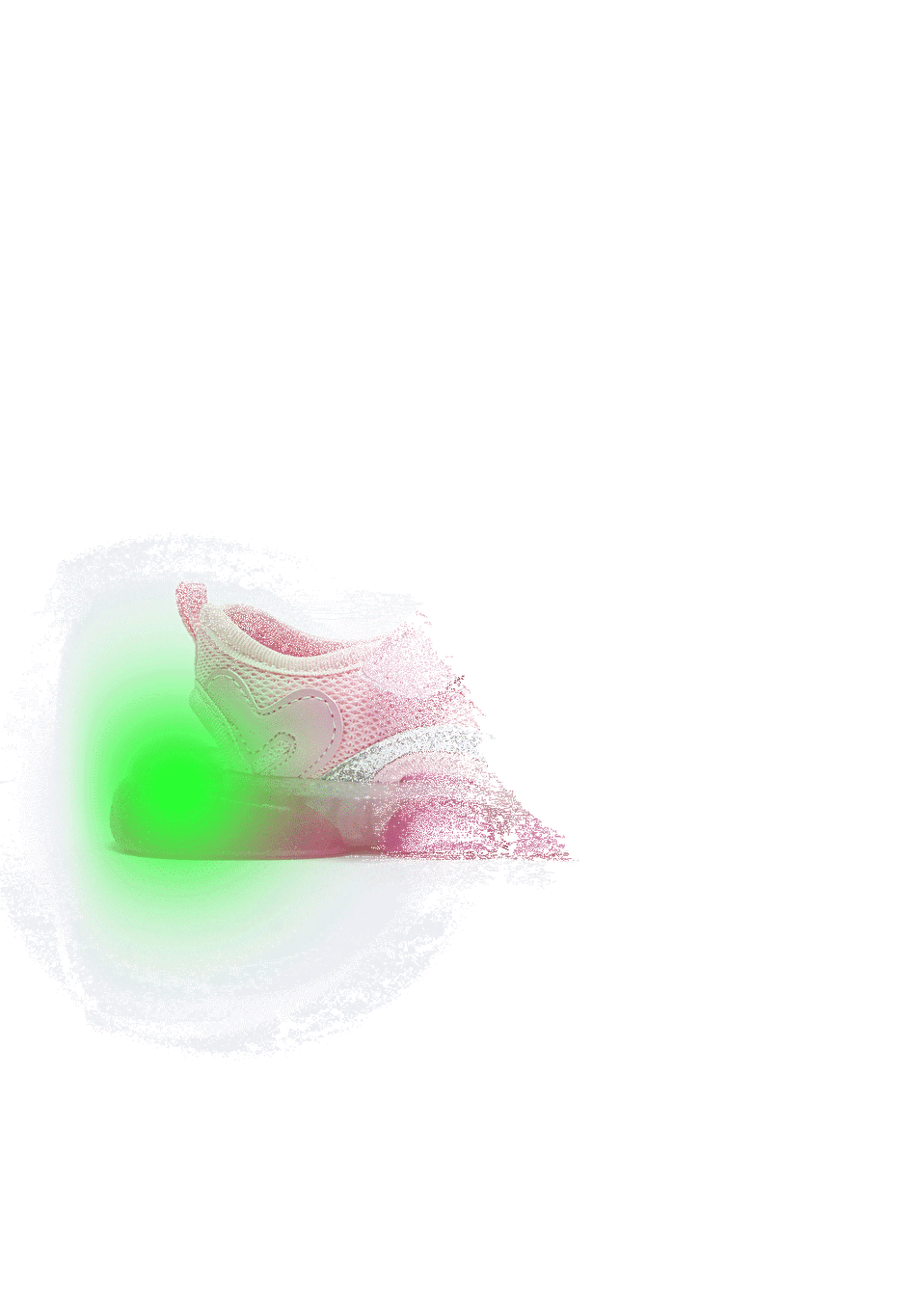 Işıklı Cırt Cırtlı Kız Çocuk Sandalet