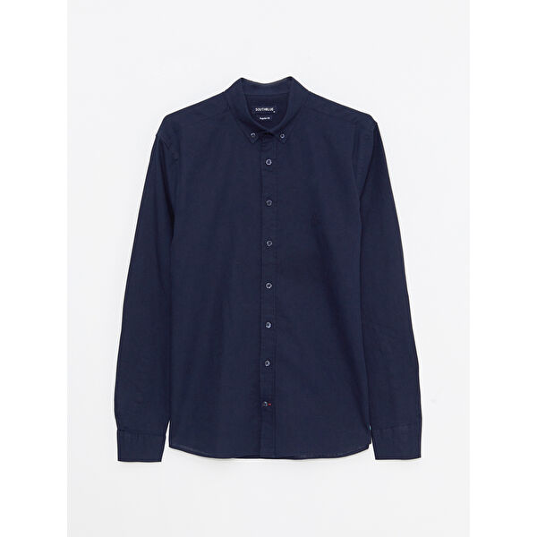 SOUTHBLUE Regular Fit Uzun Kollu Erkek Gömlek