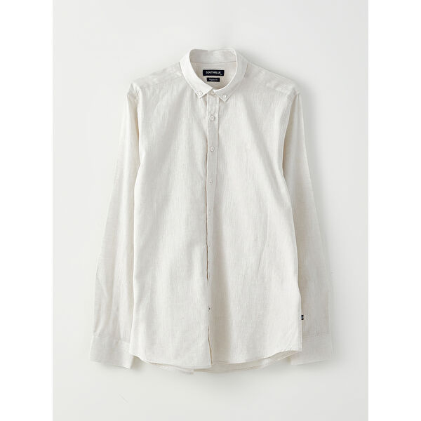 SOUTHBLUE Regular Fit Uzun Kollu Erkek Gömlek