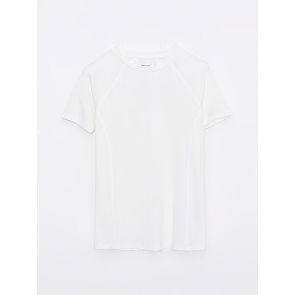 Bisiklet Yaka Düz Kısa Kollu Kadın Outdoor Tişört Bisiklet Yaka Düz Kısa Kollu Kadın Outdoor Tişört