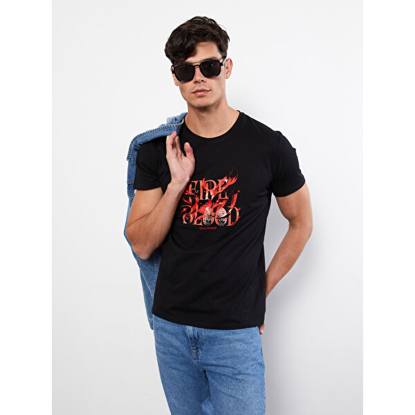 LCW CASUAL Bisiklet Yaka Kısa Kollu Game of Thrones Baskılı Penye Erkek Tişört LCW CASUAL Bisiklet Yaka Kısa Kollu Game of Thrones Baskılı Penye Erkek Tişört