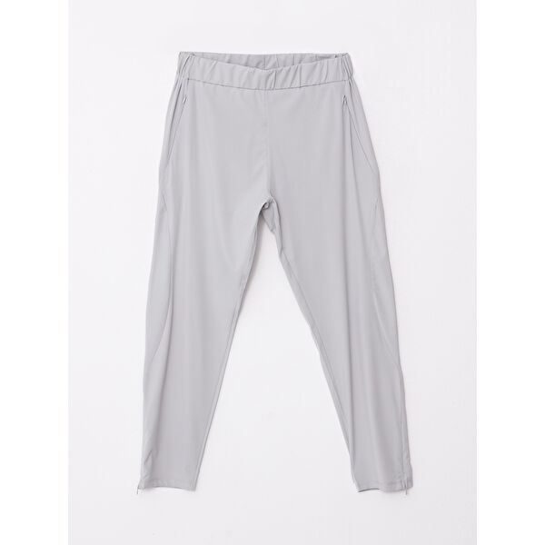 Beli Lastikli Baskılı Kadın Outdoor Pantolon