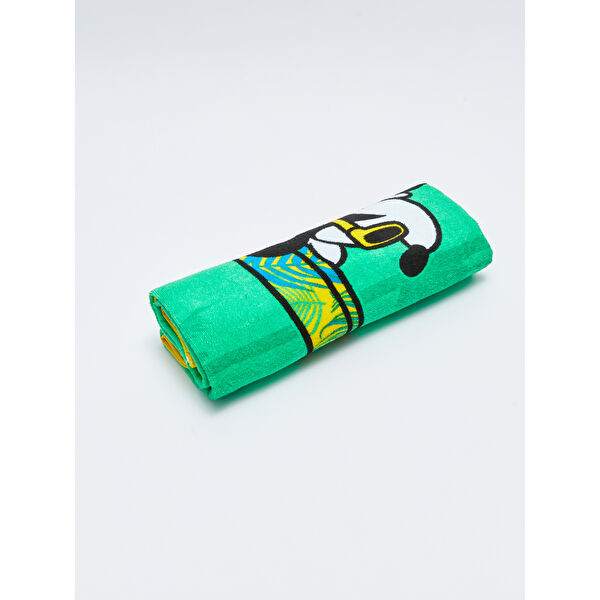 Mickey Mouse Lisanslı Erkek Çocuk Plaj Havlusu