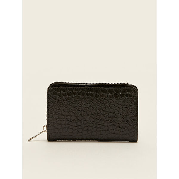 Deri Görünümlü Kadın Cüzdan